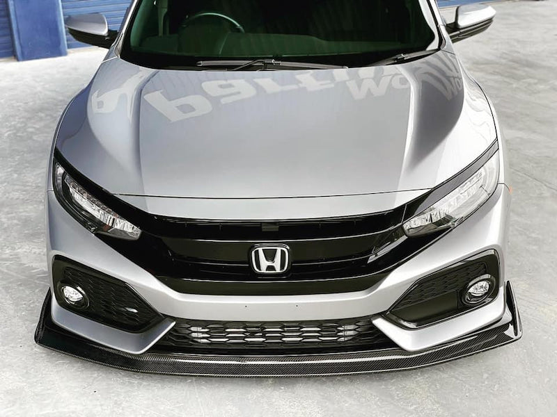 EXCEED Japan - Front Under Spoiler - Lip (FRP) - Honda Civic Hatchback ...