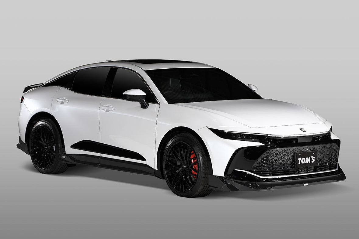 TOM'S Racing - Front Diffuser (Painted - Black) - Toyota Crown (2023 ...