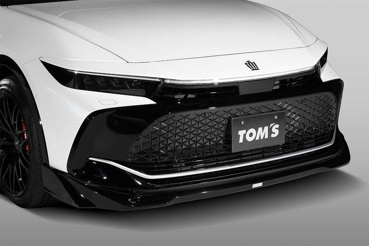 TOM'S Racing - Front Diffuser (Painted - Black) - Toyota Crown 2023 ...
