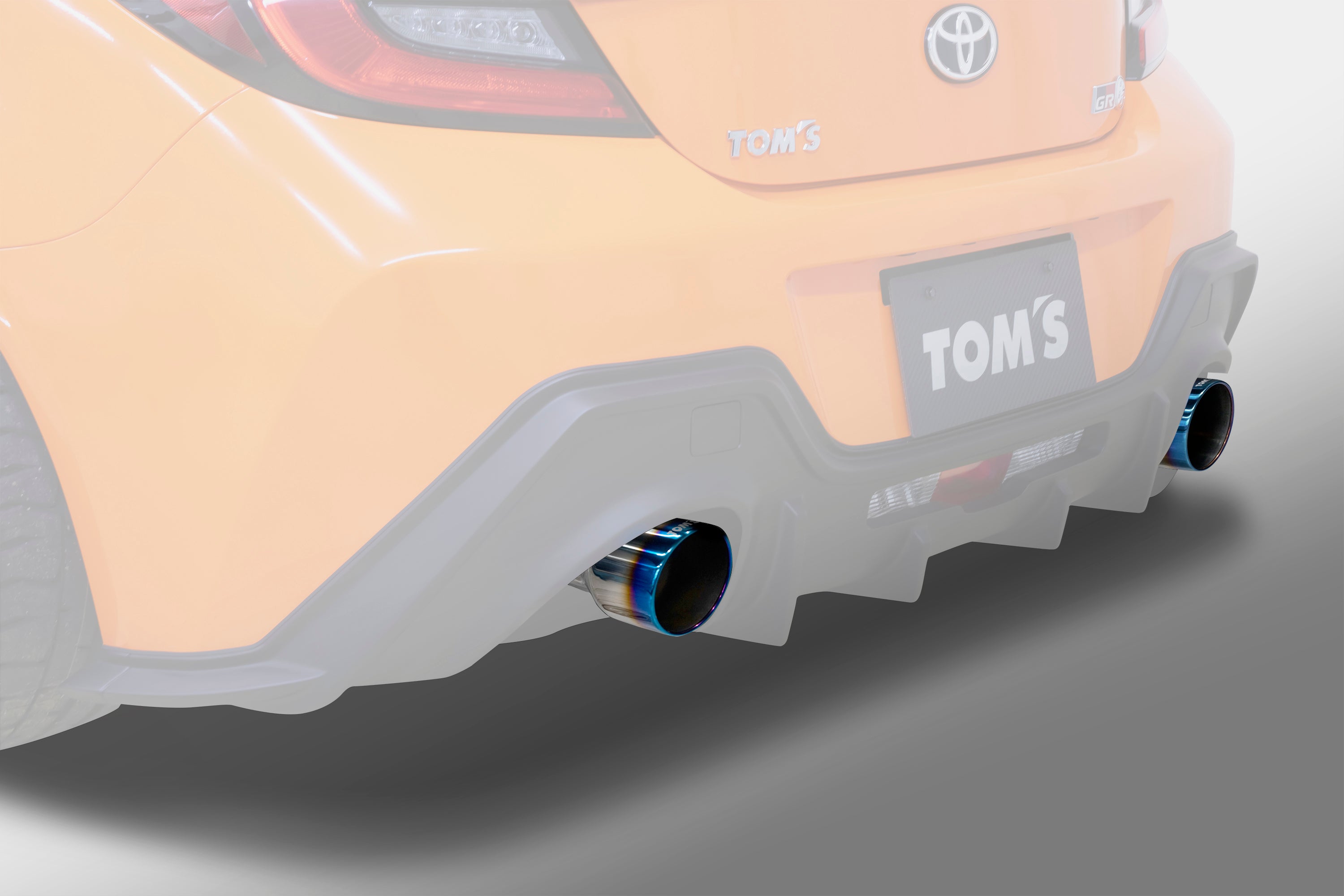 TOM'S Racing - Dual-Exit Catback Exhaust (TOM’S Diffuser) - Toyota GR8 ...