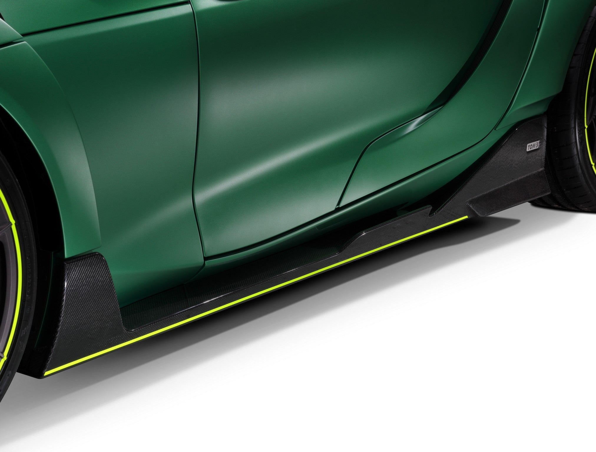 TOM'S Racing - Dry Carbon Side Diffuser - 2020+ Toyota GR Supra | APEXi USA