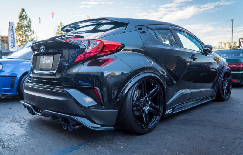 LEXON - Toyota 2017+ C-HR Rear Under Diffuser (FRP) | APEXi USA