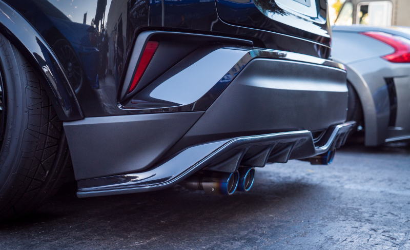 LEXON - Toyota 2017+ C-HR Rear Under Diffuser (FRP) | APEXi USA