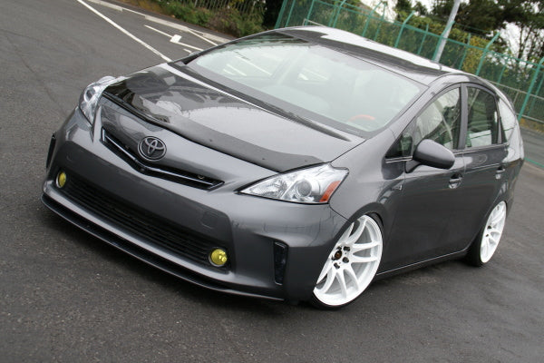 LEXON - Front Lip Spoiler - Toyota Prius Alpha/ V (2011-2014 ) | APEXi USA
